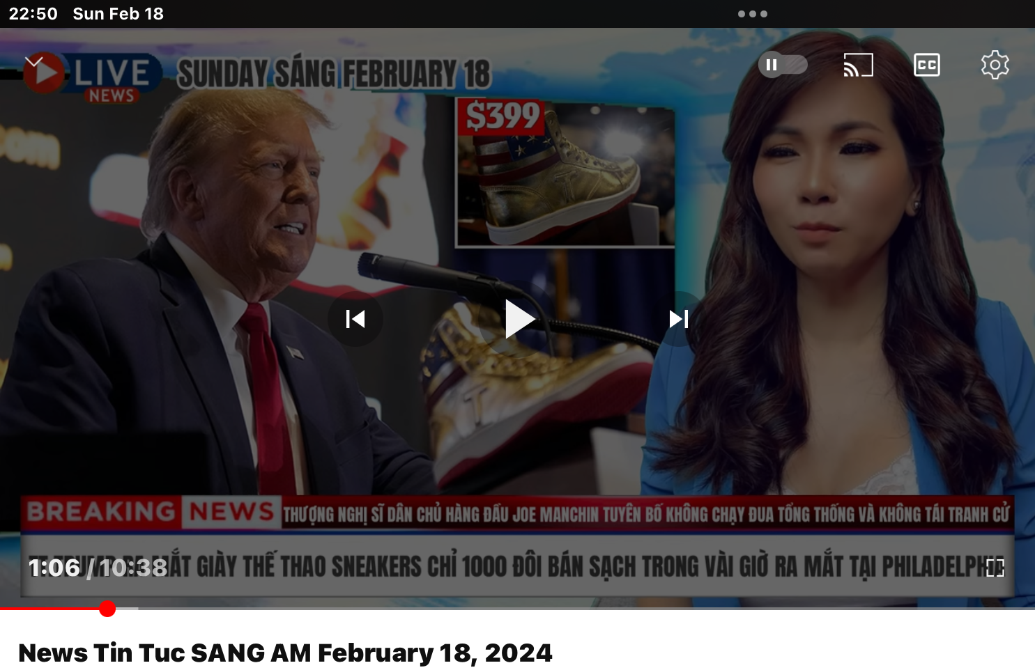 Watch “News Tin Tuc SANG AM February 18, 2024” on YouTube – Vietnamese ...