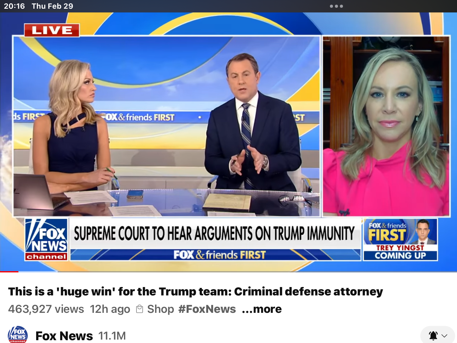 Watch “This is a ‘huge win’ for the Trump team: Criminal defense ...