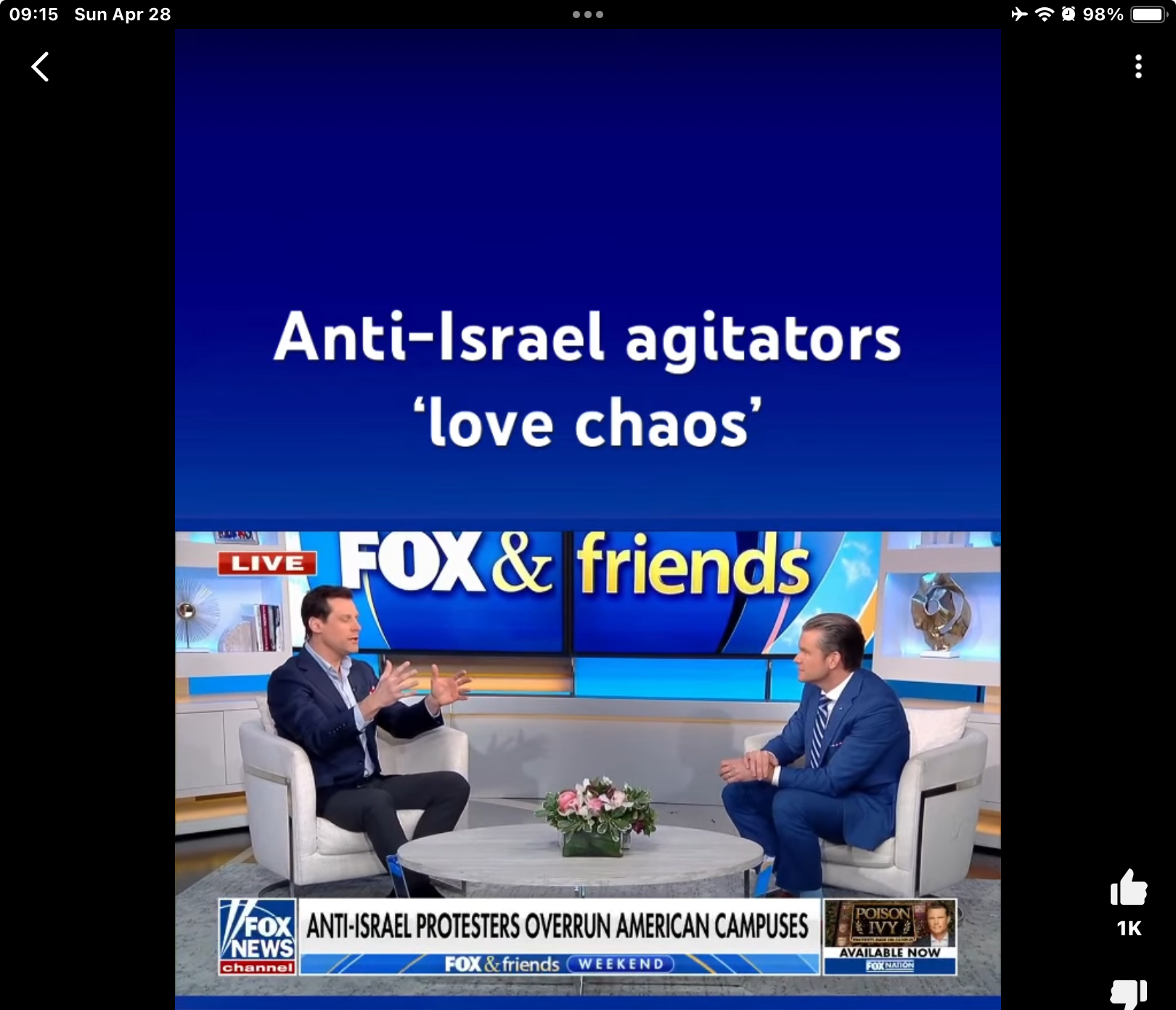 Watch “‘DON’T NEGOTIATE’: Colleges slammed for handling of anti-Israel ...