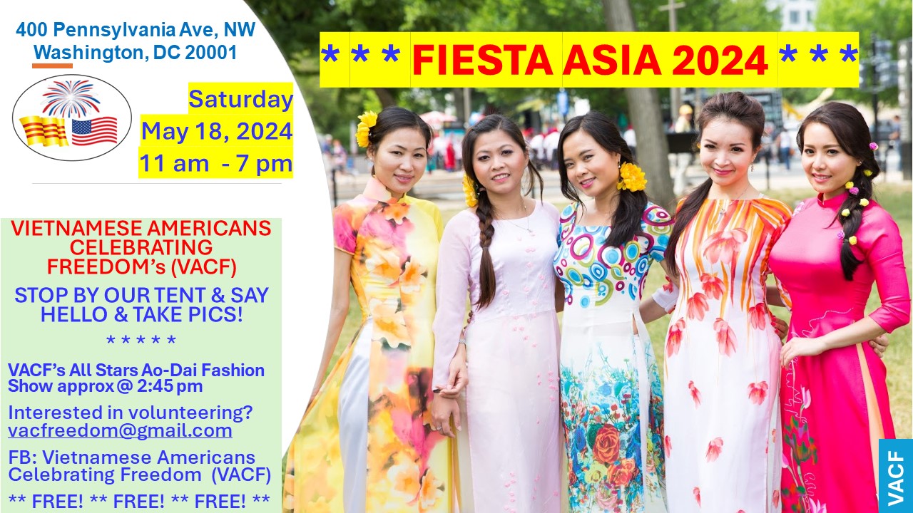 Ao Dai Model Flyer – Vietnamese-American Conservative Alliance (VACA)