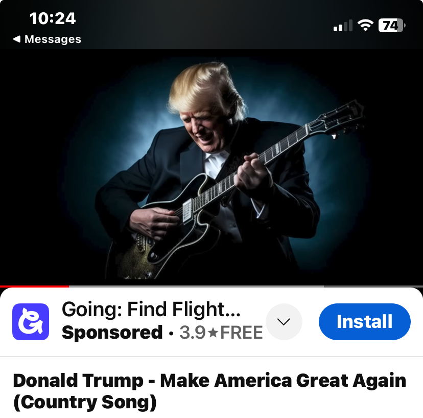 Watch “Donald Trump – Make America Great Again (Country Song)” on ...