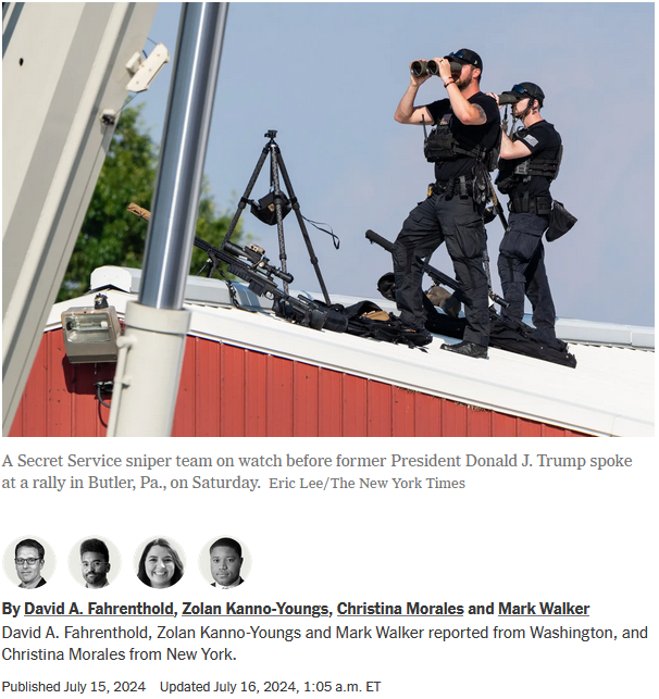 Secret Service Faces Questions About Leaving Building Out of Security ...