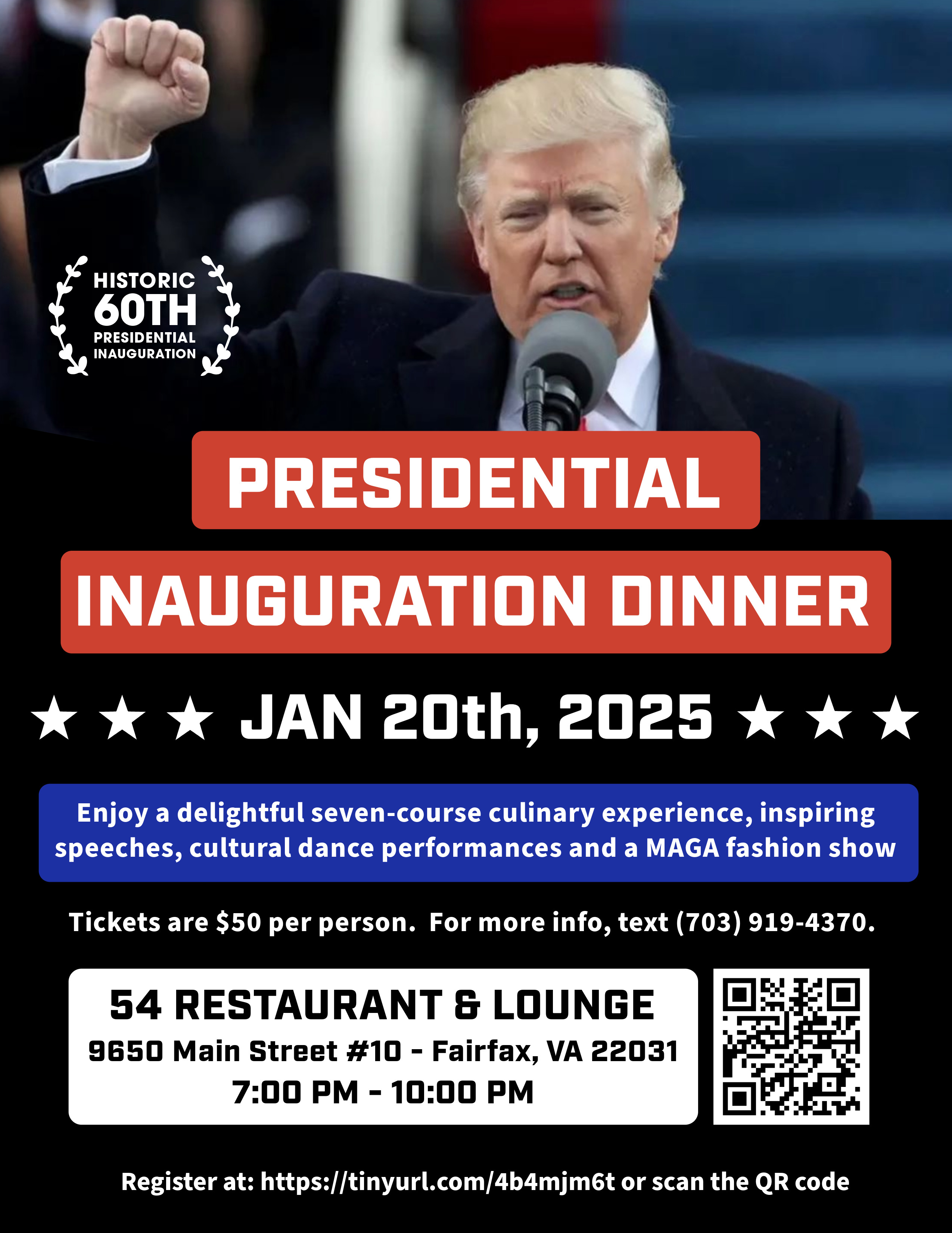 VACA will host a guide tour to 47 Presidential Inauguration ...