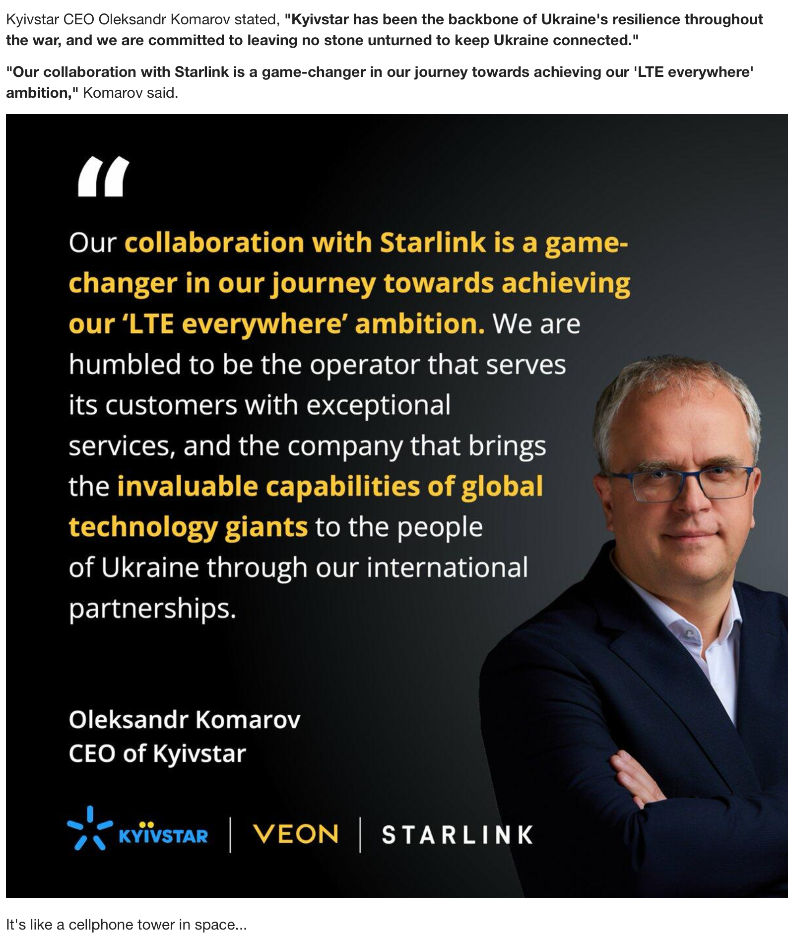 “Game-Changer”: Musk’s Starlink To Roll Out Direct-To-Cell Across ...