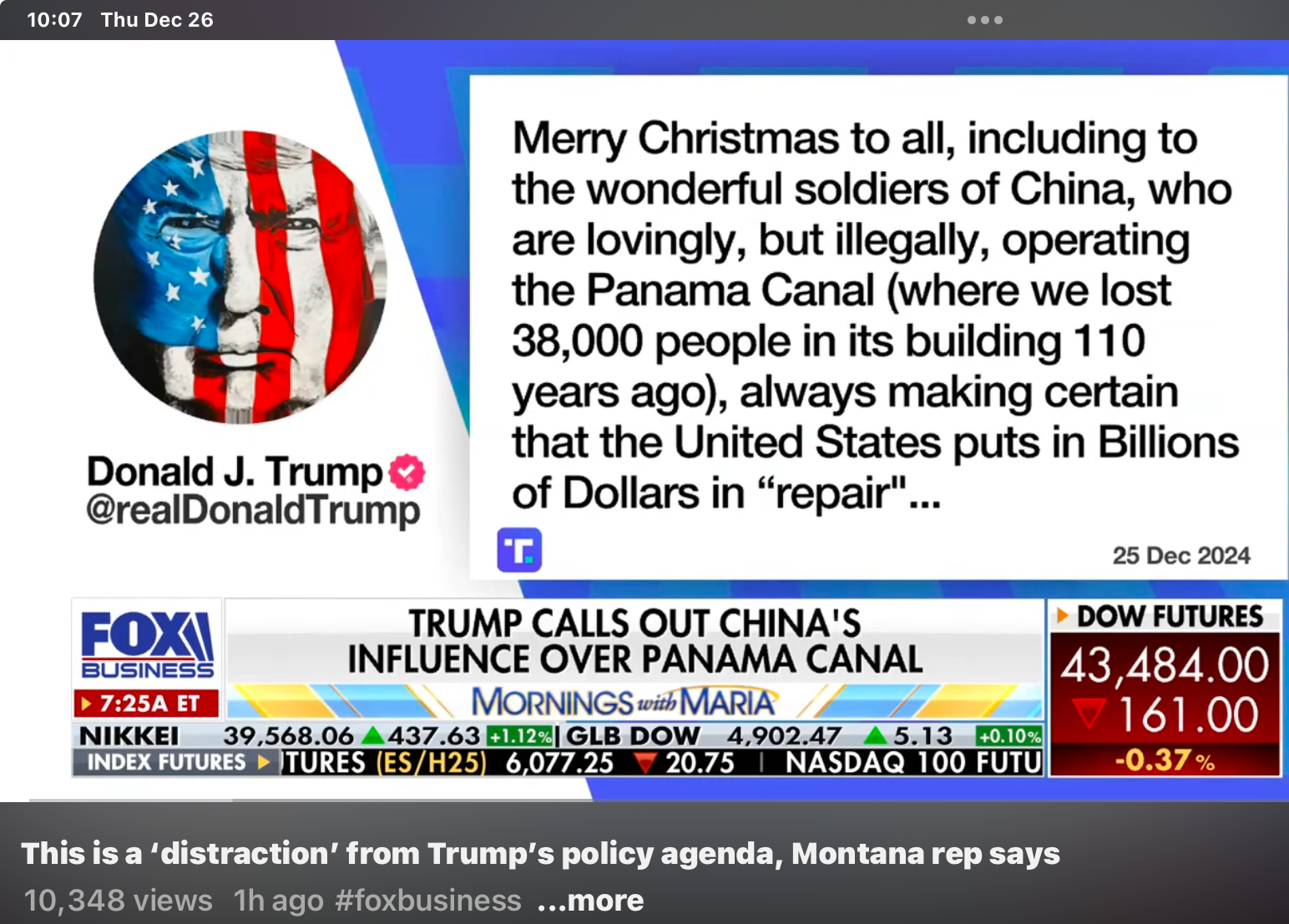 Watch “This is a ‘distraction’ from Trump’s policy agenda, Montana rep ...