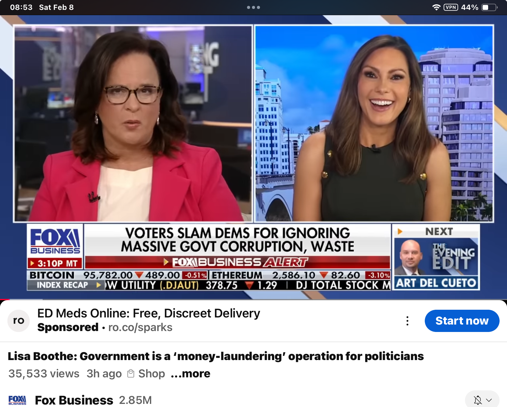 Watch “Lisa Boothe: Government is a ‘money-laundering’ operation for ...