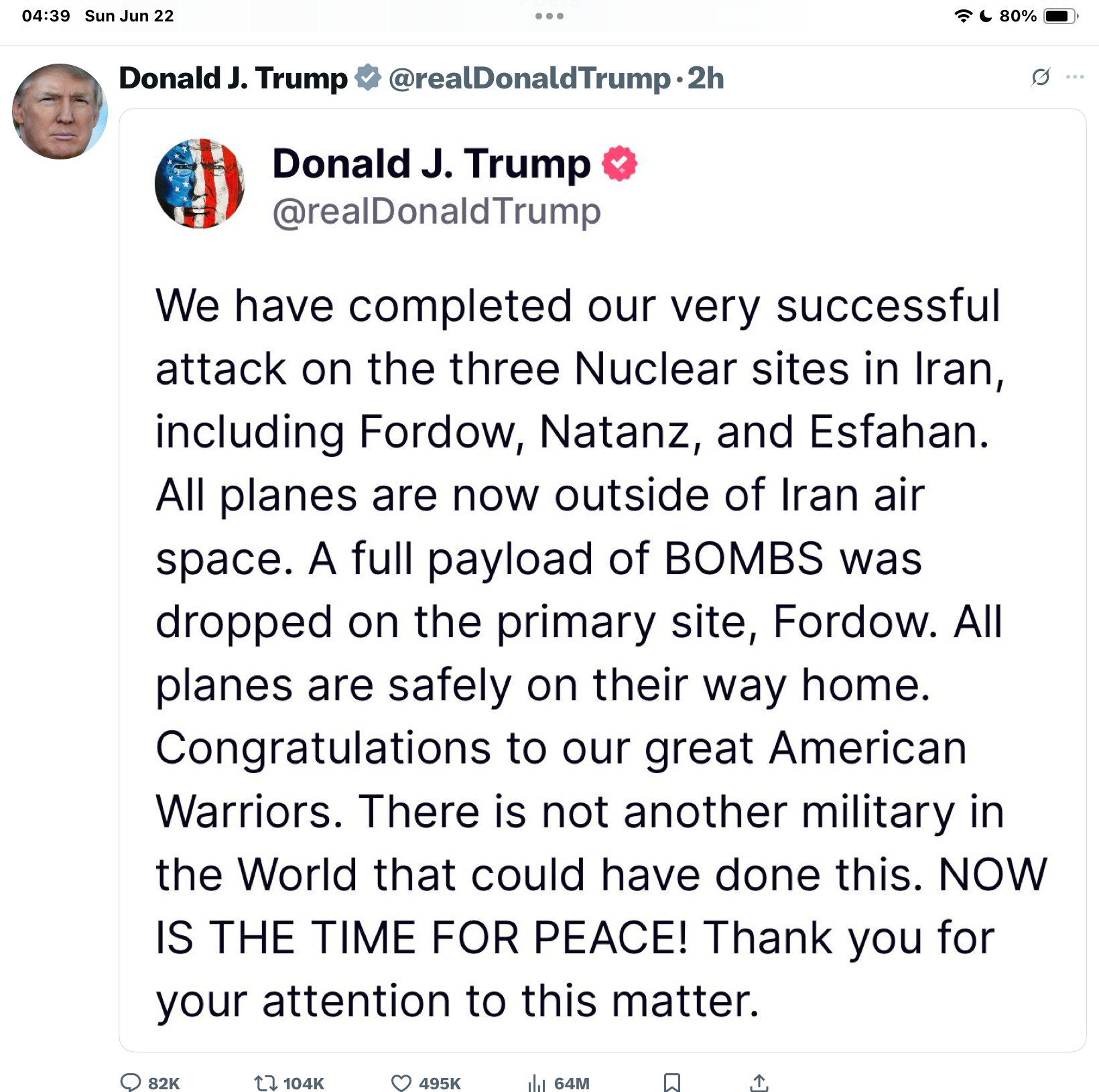 Watch “BREAKING: US launches attack against Iran” on YouTube ...