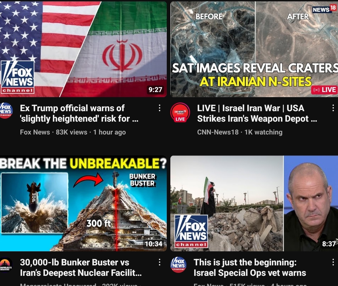 Watch “LIVE | Israel Iran War | USA Strikes Iran’s Weapon Depot | US ...