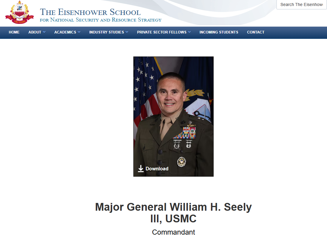 Major General William H. Seely III was born in Saigon, Vietnam ...