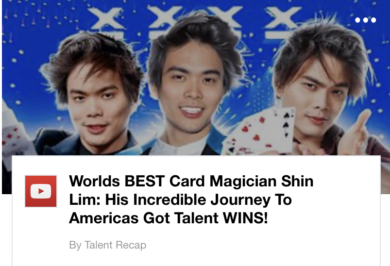 Worlds BEST Card Magician Shin Lim: His Incredible Journey To Americas ...