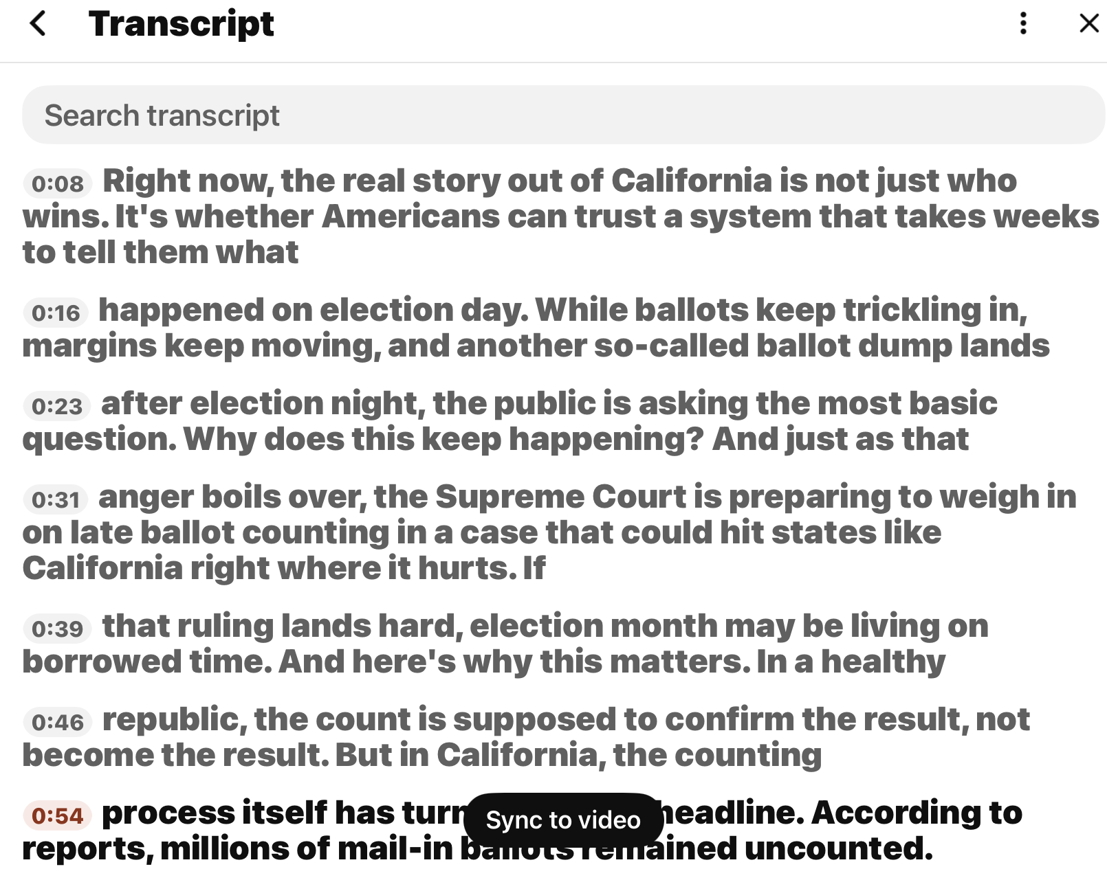Watch “California Kept Counting For Weeks Then SCOTUS Threatened To ...