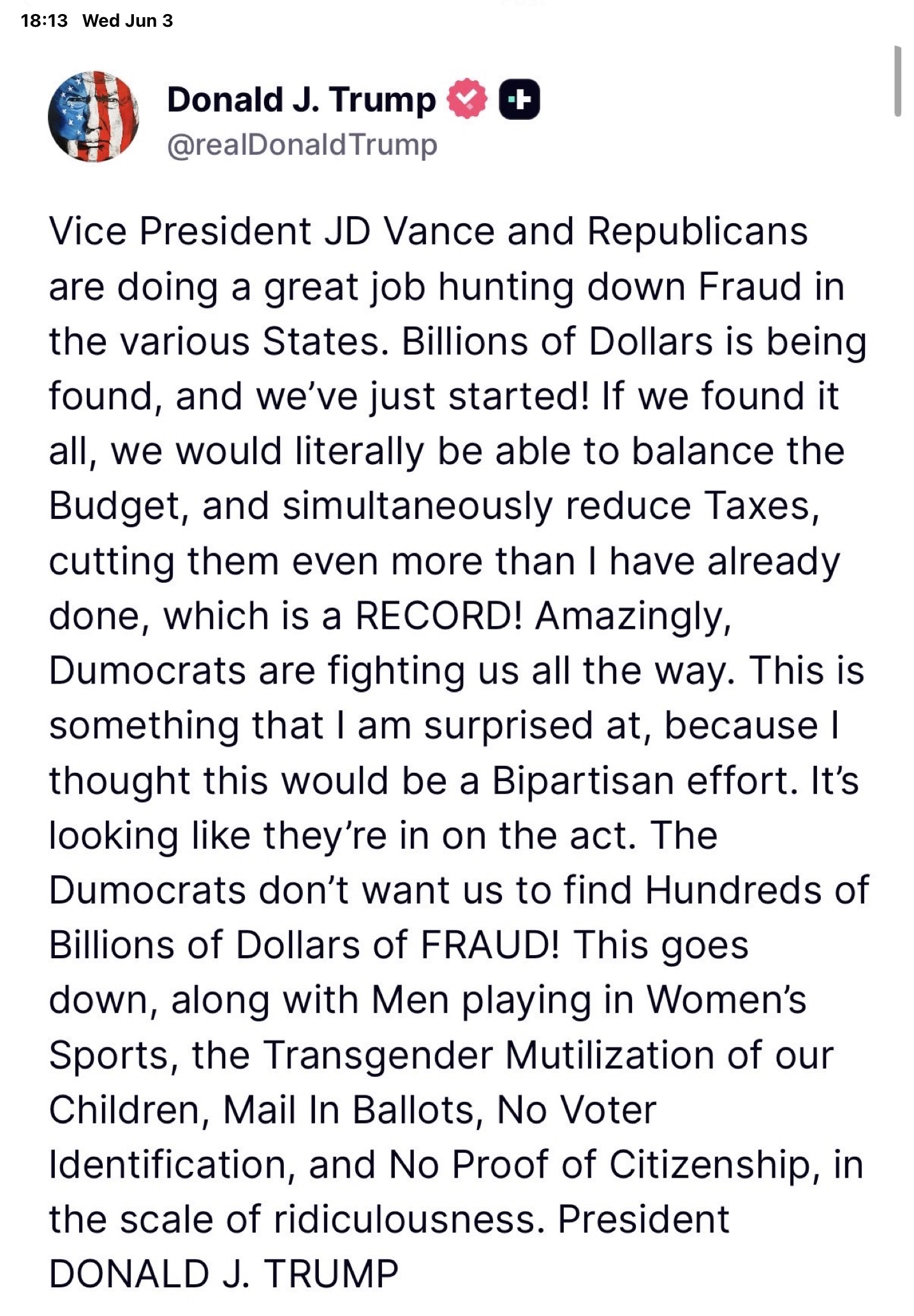 Democrats are preventing President Trump from hunting down billions of ...