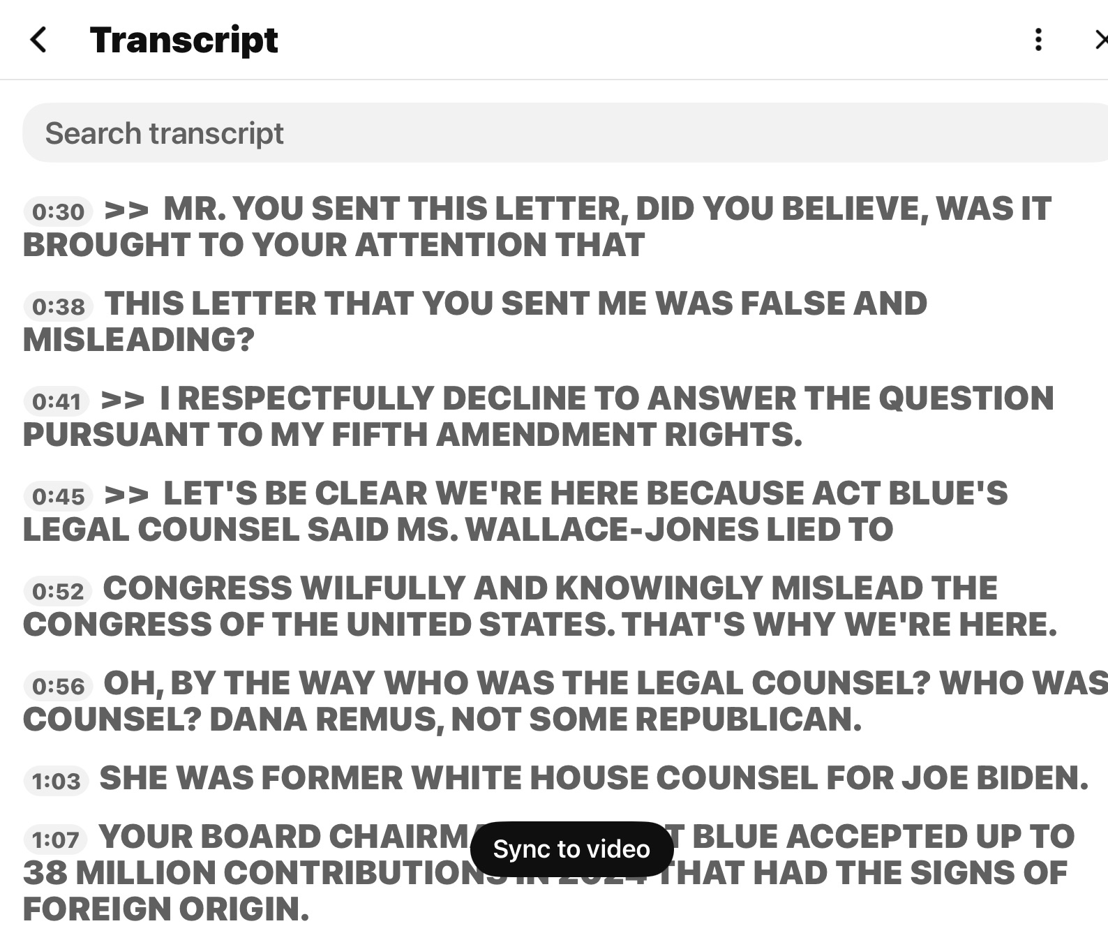 Watch “Rep Jim Jordan: THIS is why ActBlue CEO didn’t answer any ...